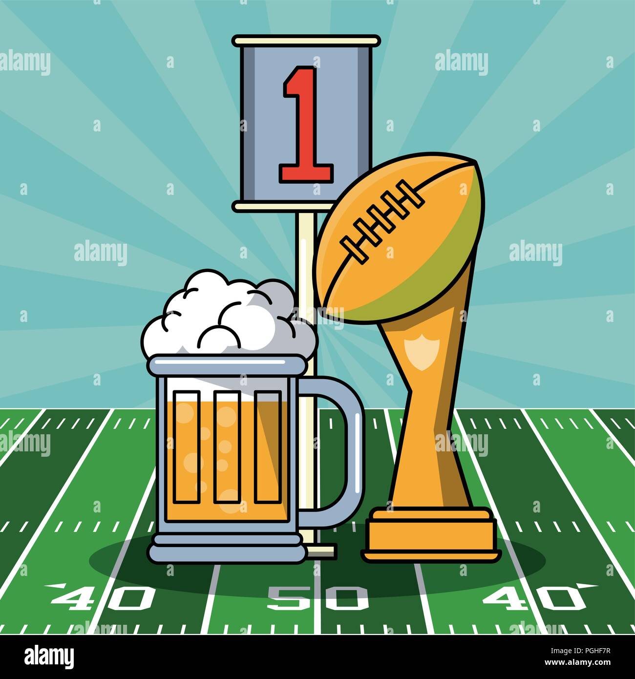 Super league trophy Stock Vector Images - Alamy