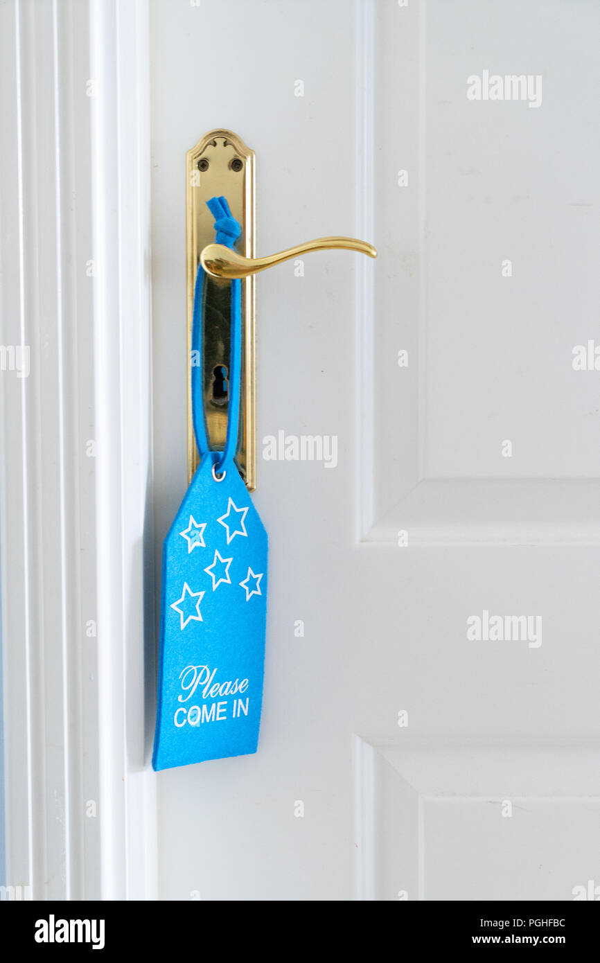 Please come in tag Stock Photo - Alamy