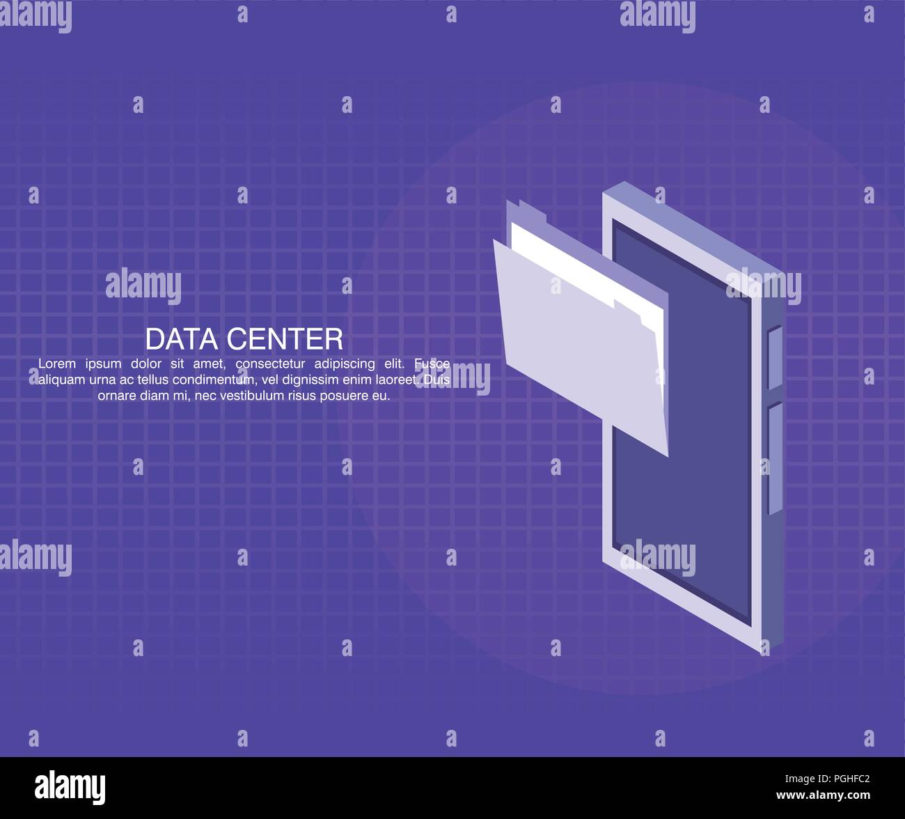 Data center poster with informaton Stock Vector Image & Art - Alamy