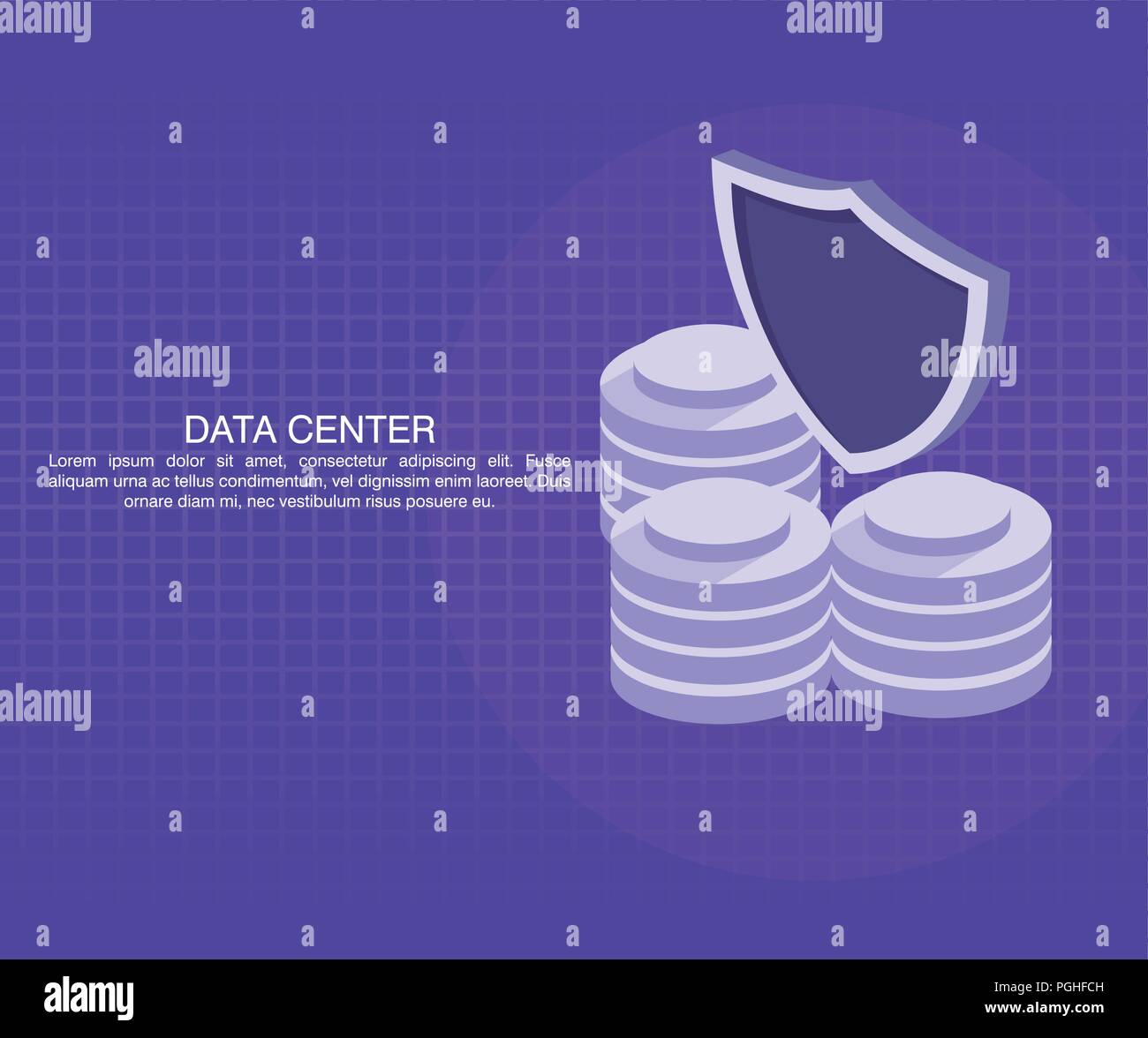 Data center poster with informaton Stock Vector Image & Art - Alamy