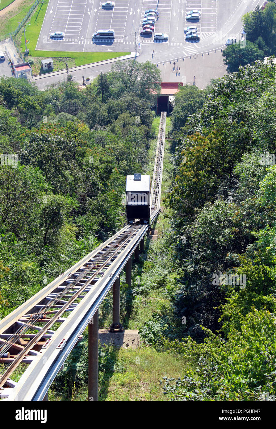 Deva funicular hi-res stock photography and images - Alamy