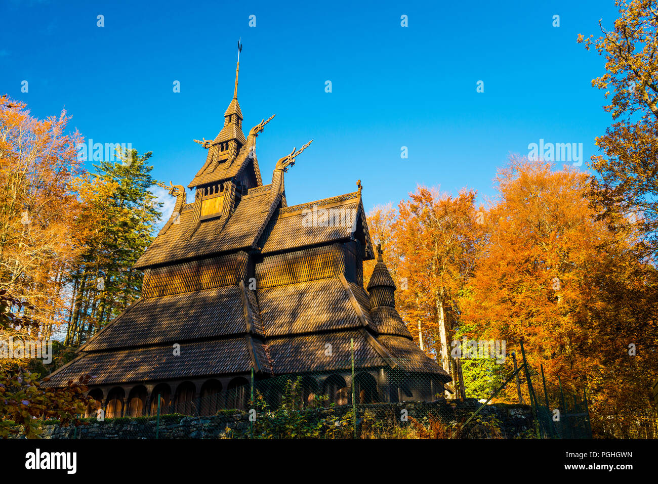 Old church bergen hi-res stock photography and images - Alamy