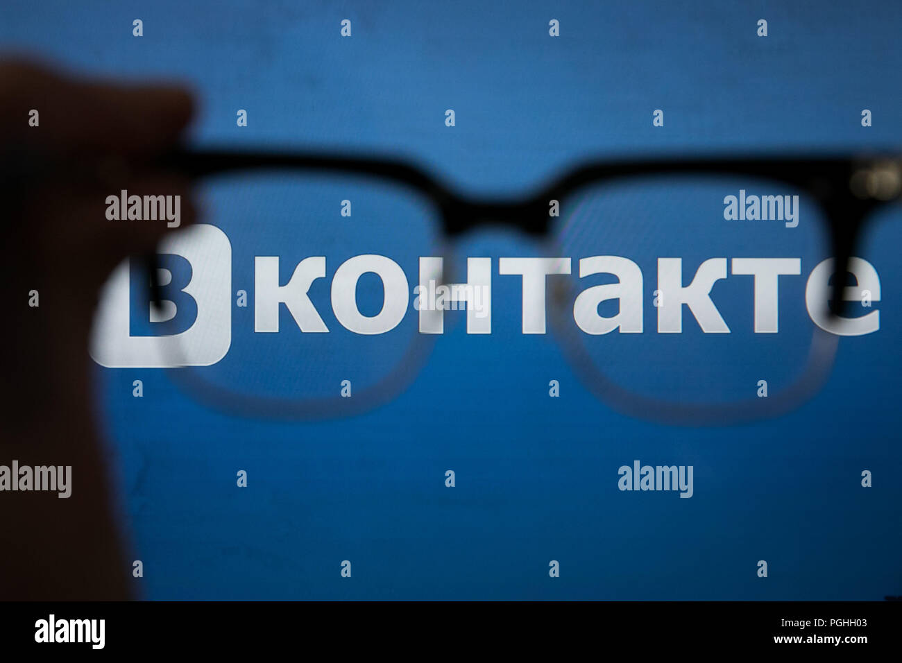 Vkontakte app hi-res stock photography and images - Alamy