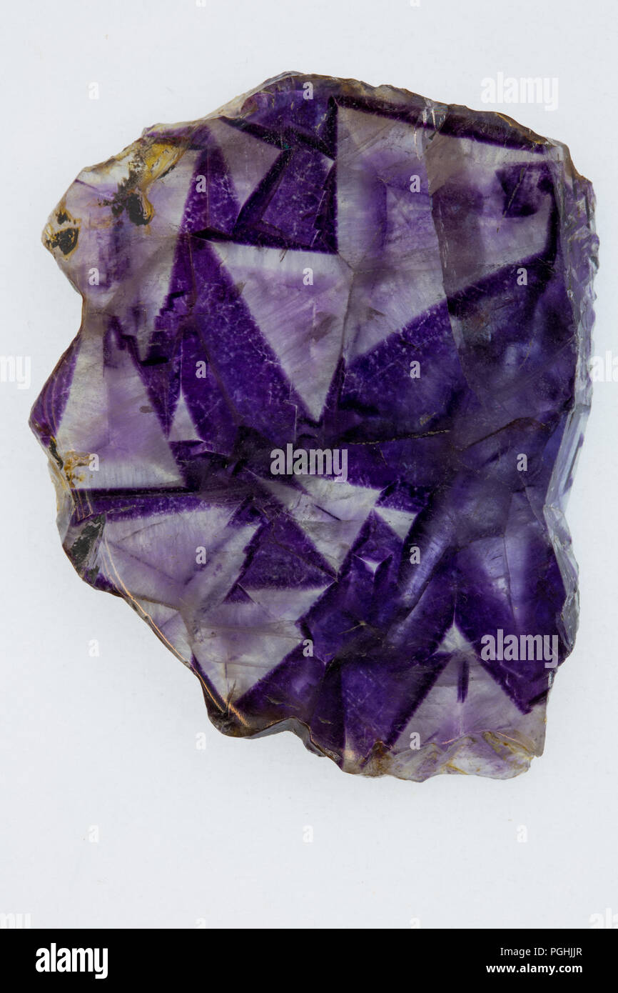 Blue John Slice Stock Photo - Alamy