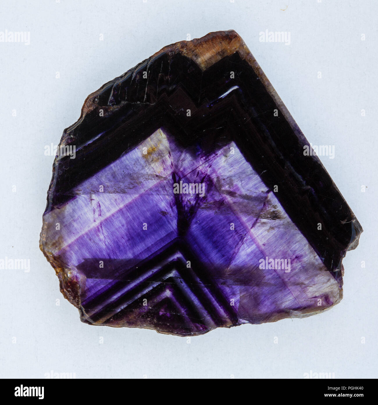 Blue john semi precious mineral hi-res stock photography and images - Alamy