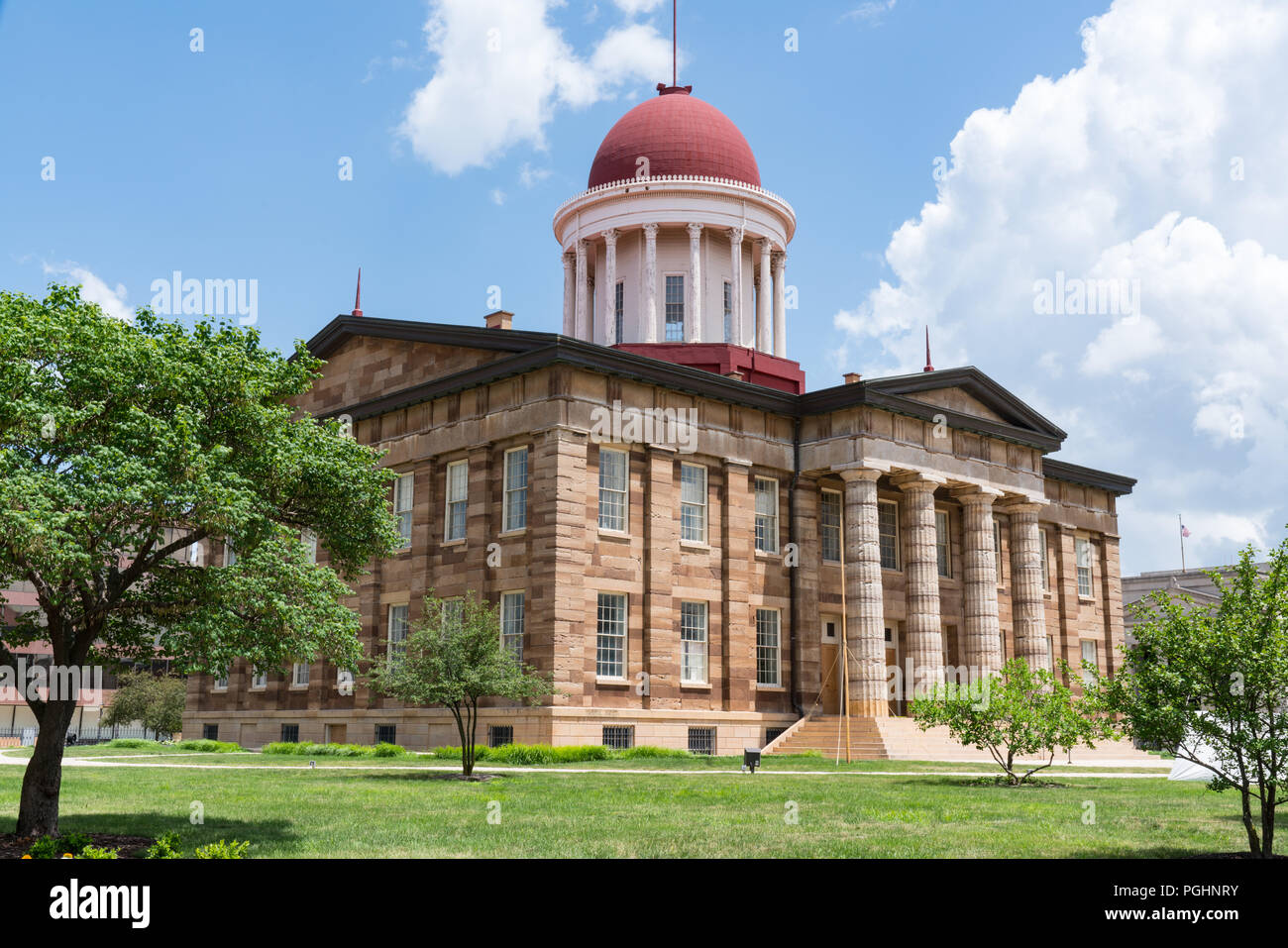 Old state capitol springfield hi-res stock photography and images - Alamy