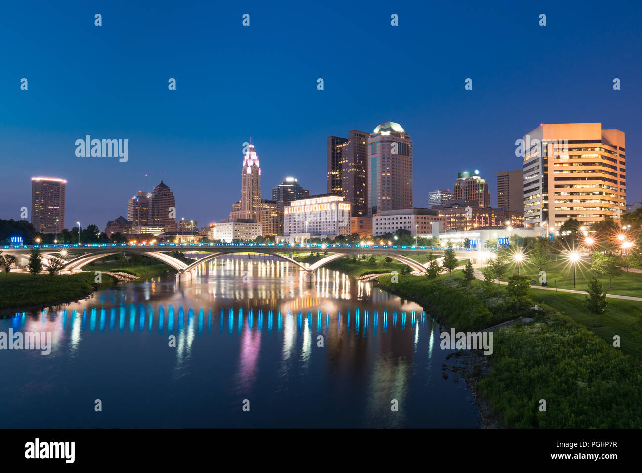 Columbus ohio skyline hi-res stock photography and images - Alamy