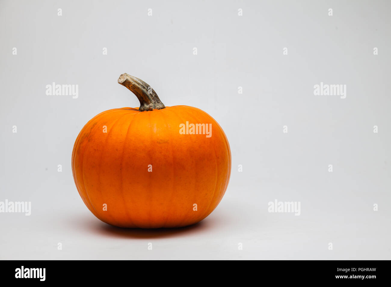pumpkin isolated on white background Stock Photo - Alamy