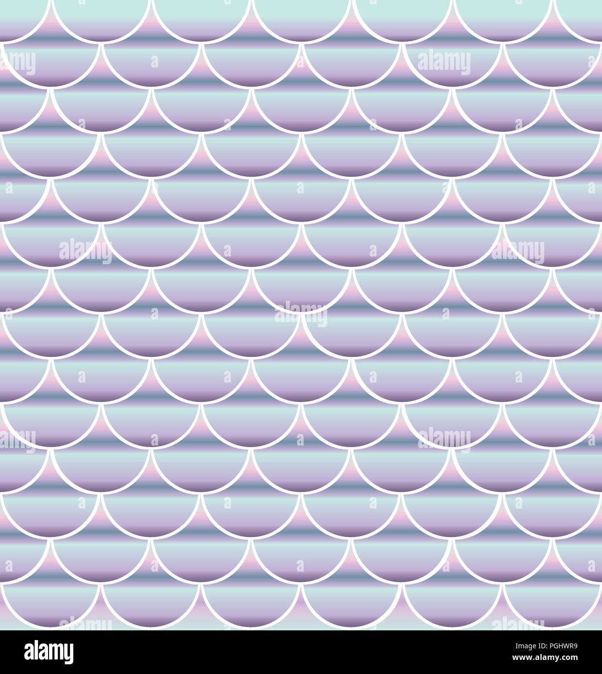 vector illustration of mermaid skin pattern Stock Vector Image & Art ...