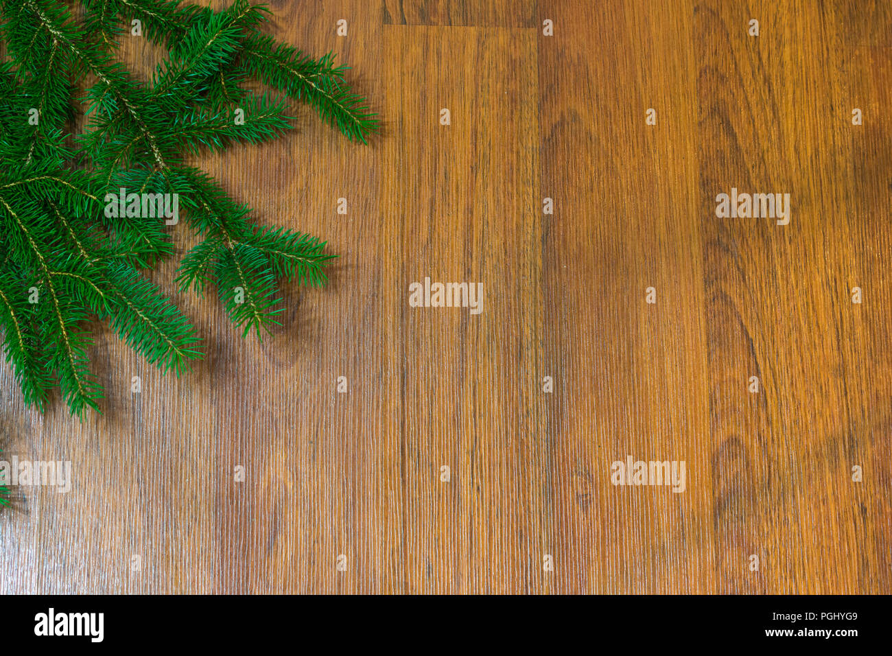 An upper left hand corner border for all things Christmas Stock Photo ...