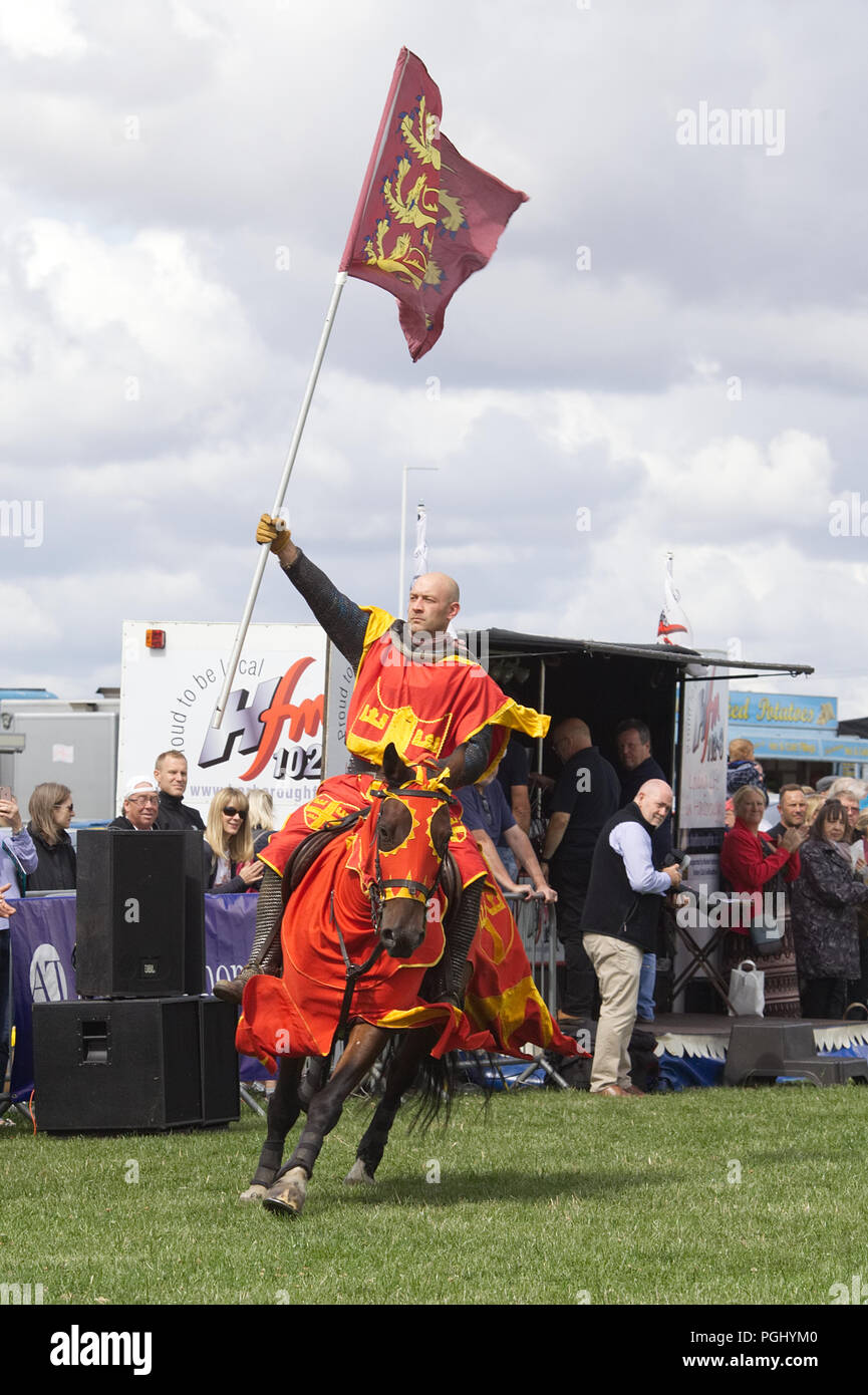 Knights of Nottingham, The Lords Joust Stock Photo - Alamy