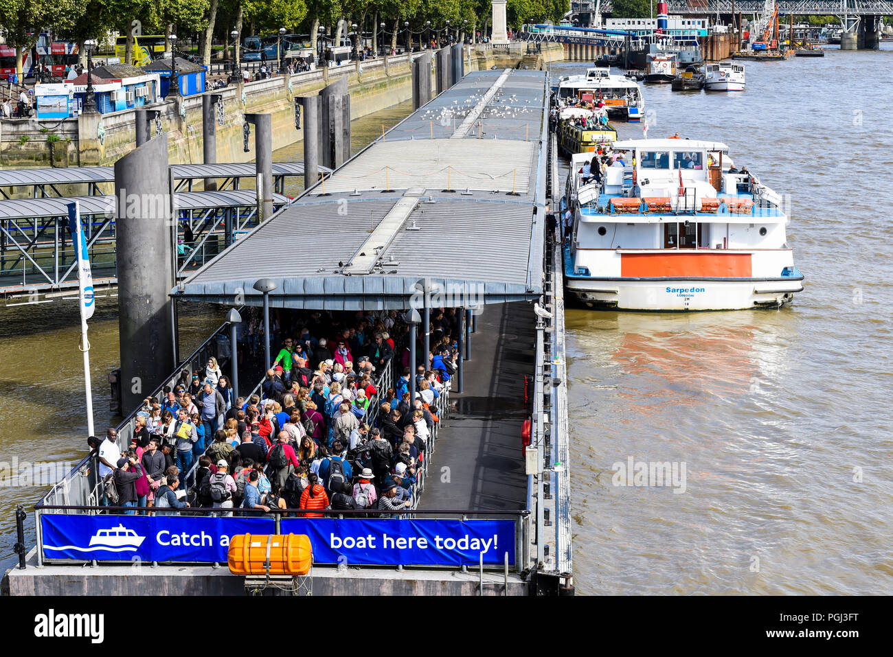 Westminster pier dock hi-res stock photography and images - Alamy