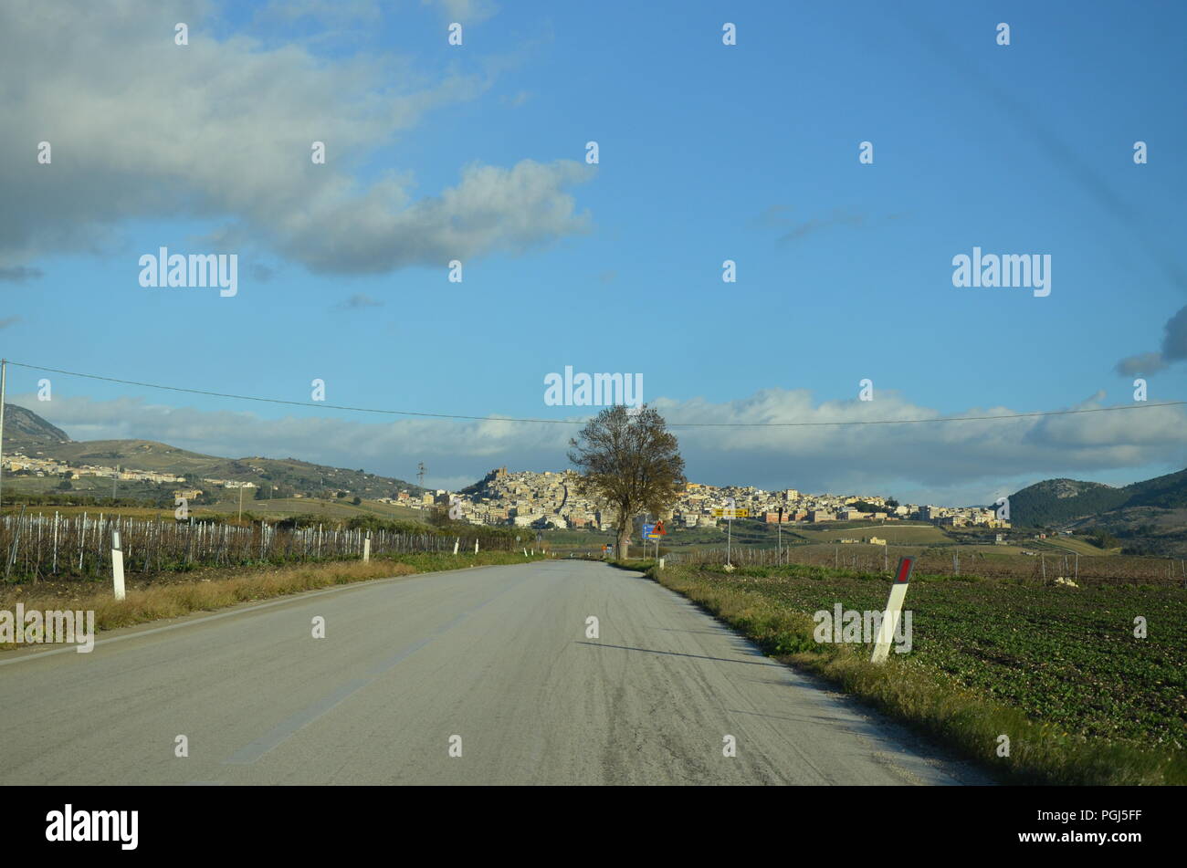 City of Sambuca, Sicily Stock Photo - Alamy