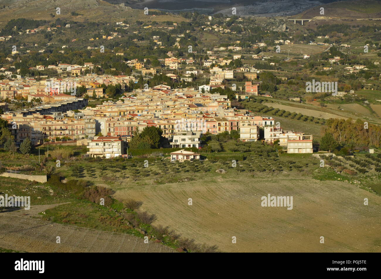 City of Sambuca, Sicily Stock Photo - Alamy