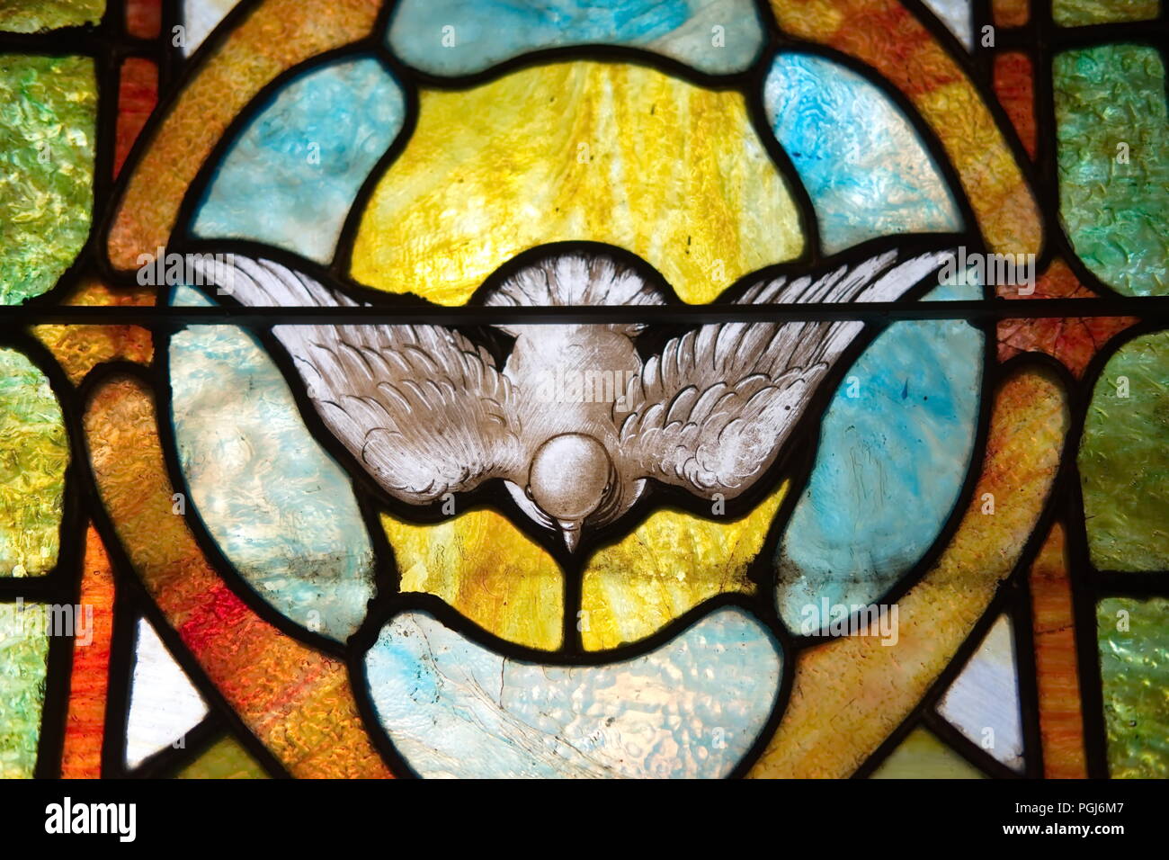 Holy Spirit Stained Glass