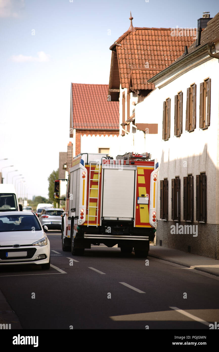 Two fire trucks hi-res stock photography and images - Alamy