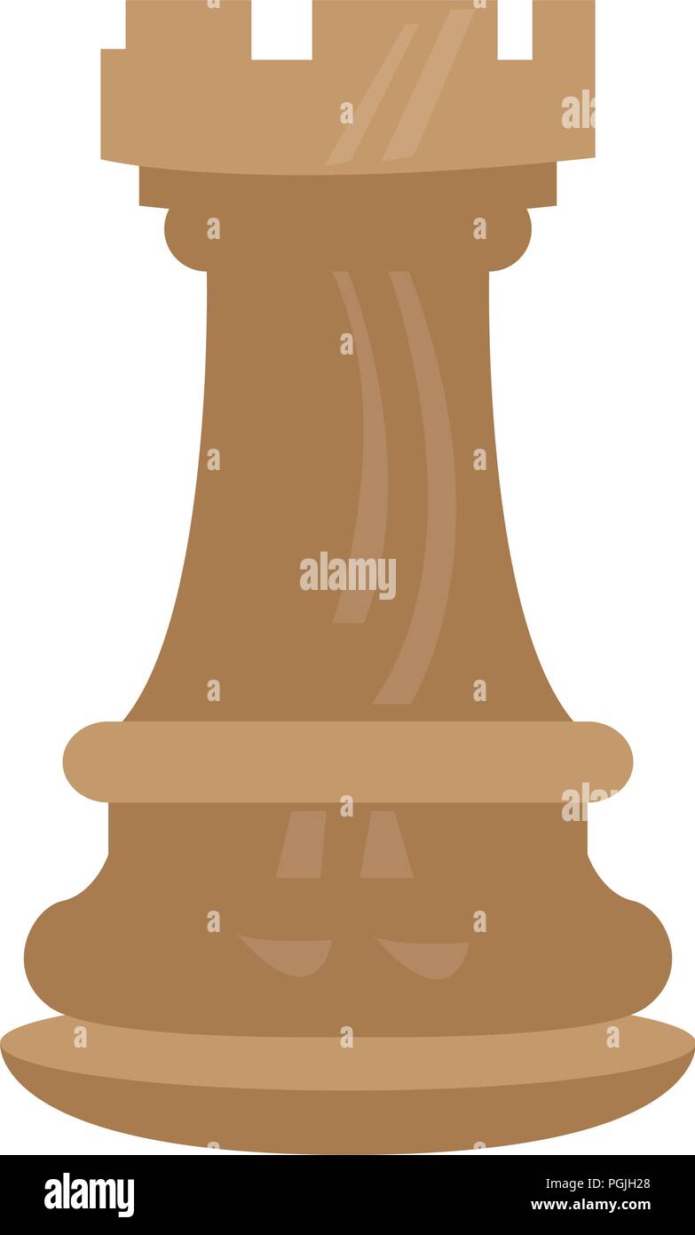 Isolated rook chess piece icon Stock Vector Image & Art - Alamy