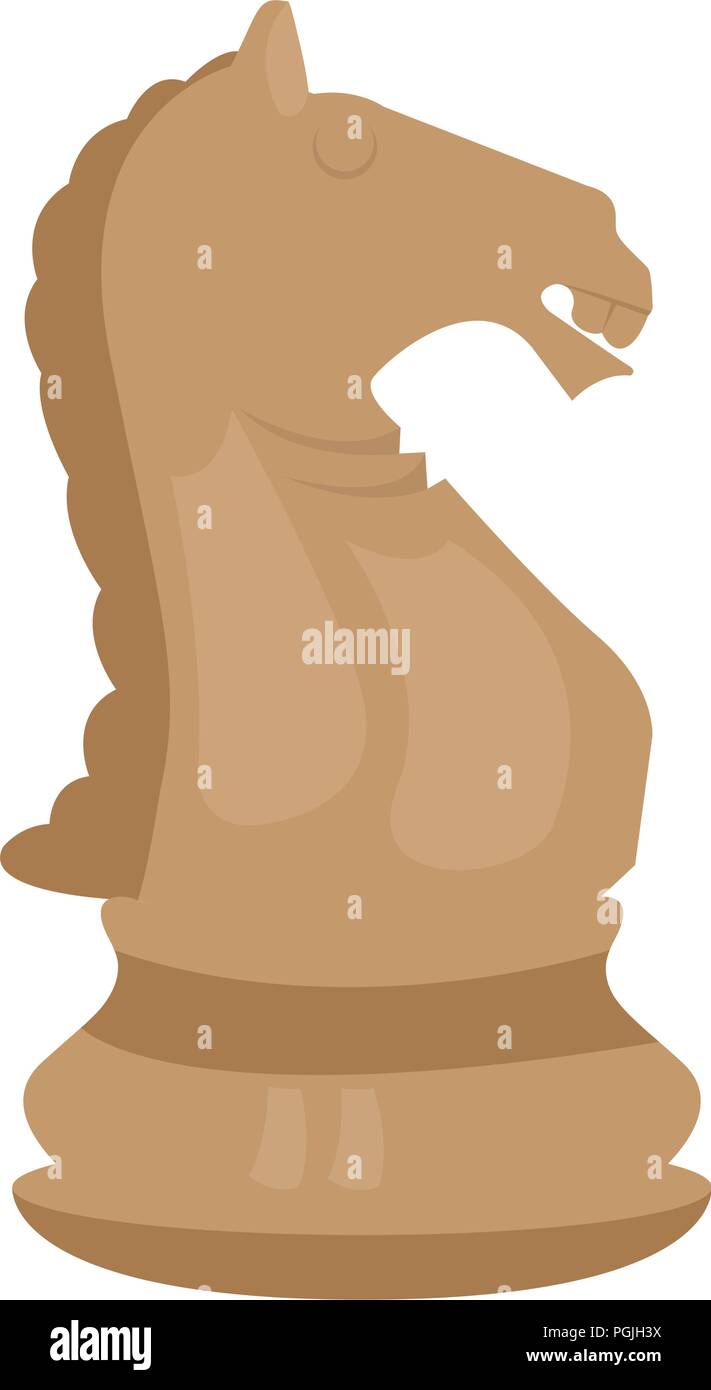 Isolated knight chess piece icon Stock Vector Image & Art - Alamy