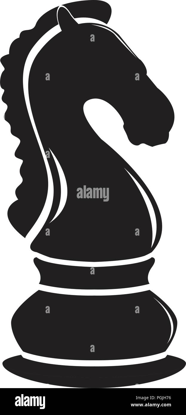 Isolated knight chess piece icon Stock Vector Image & Art - Alamy