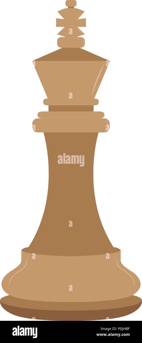Isolated king chess piece icon Stock Vector Image & Art - Alamy