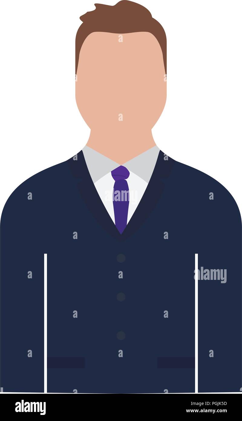 Isolated businessman avatar Stock Vector Image & Art - Alamy