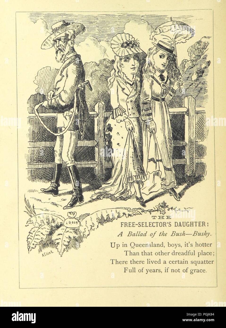 Image from page 60 of 'Southerly Busters, by Ironbark. [In verse ...