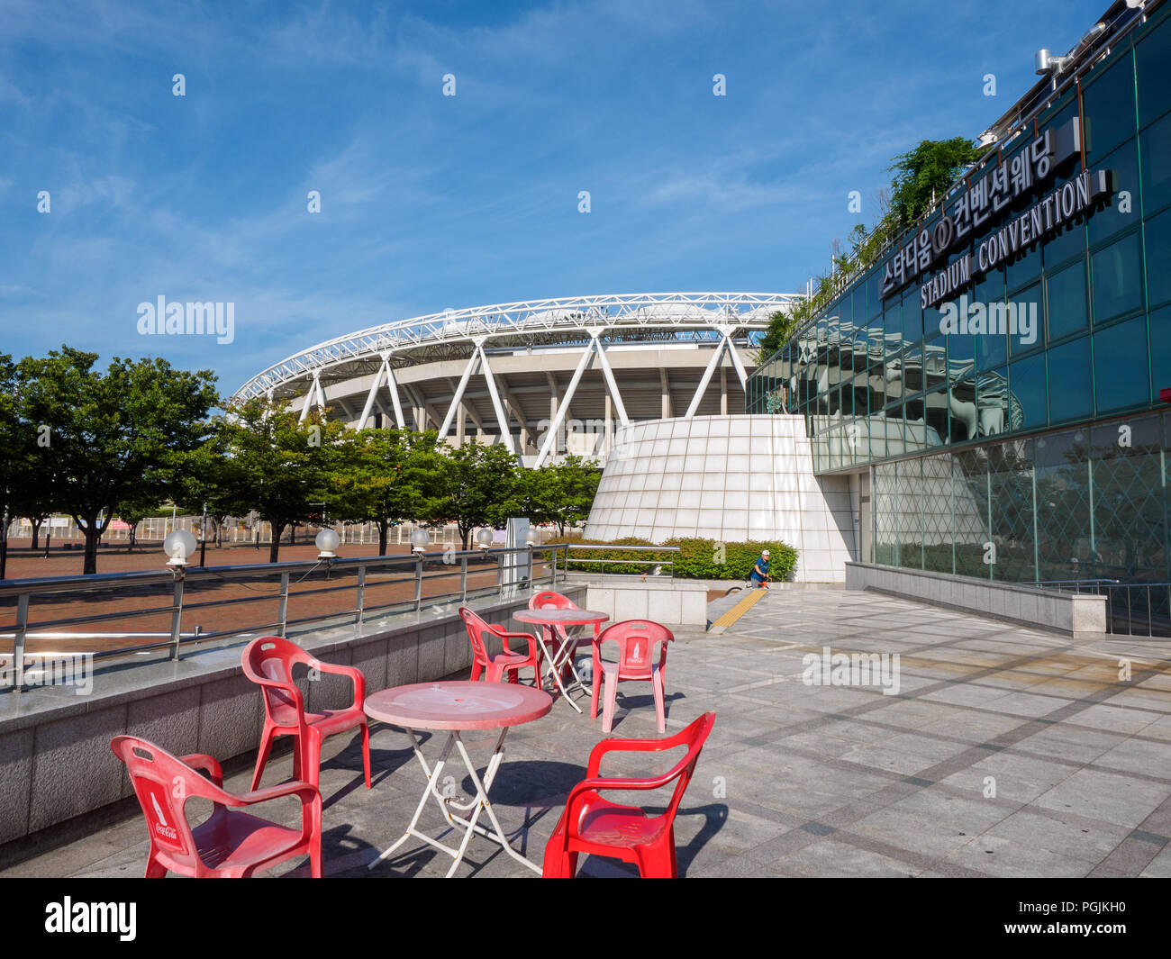Daegu, South Korea - Aug 19, 2018 : Daegu Stadium, formerly named Daegu ...