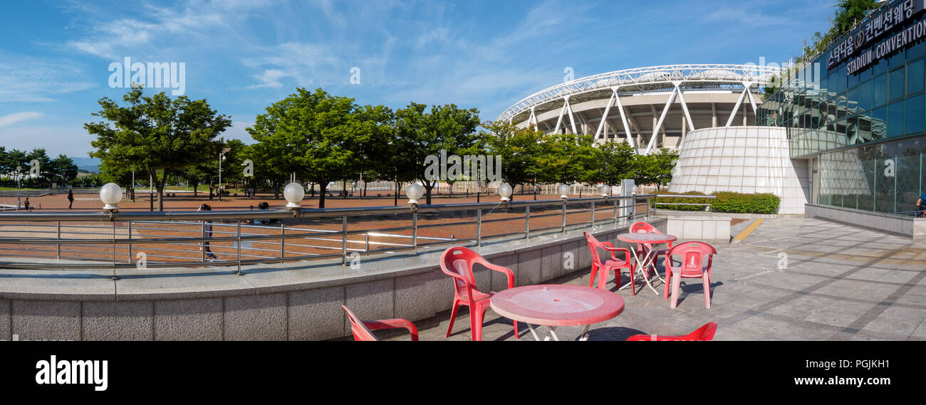Daegu, South Korea - Aug 19, 2018 : Daegu Stadium, formerly named Daegu ...