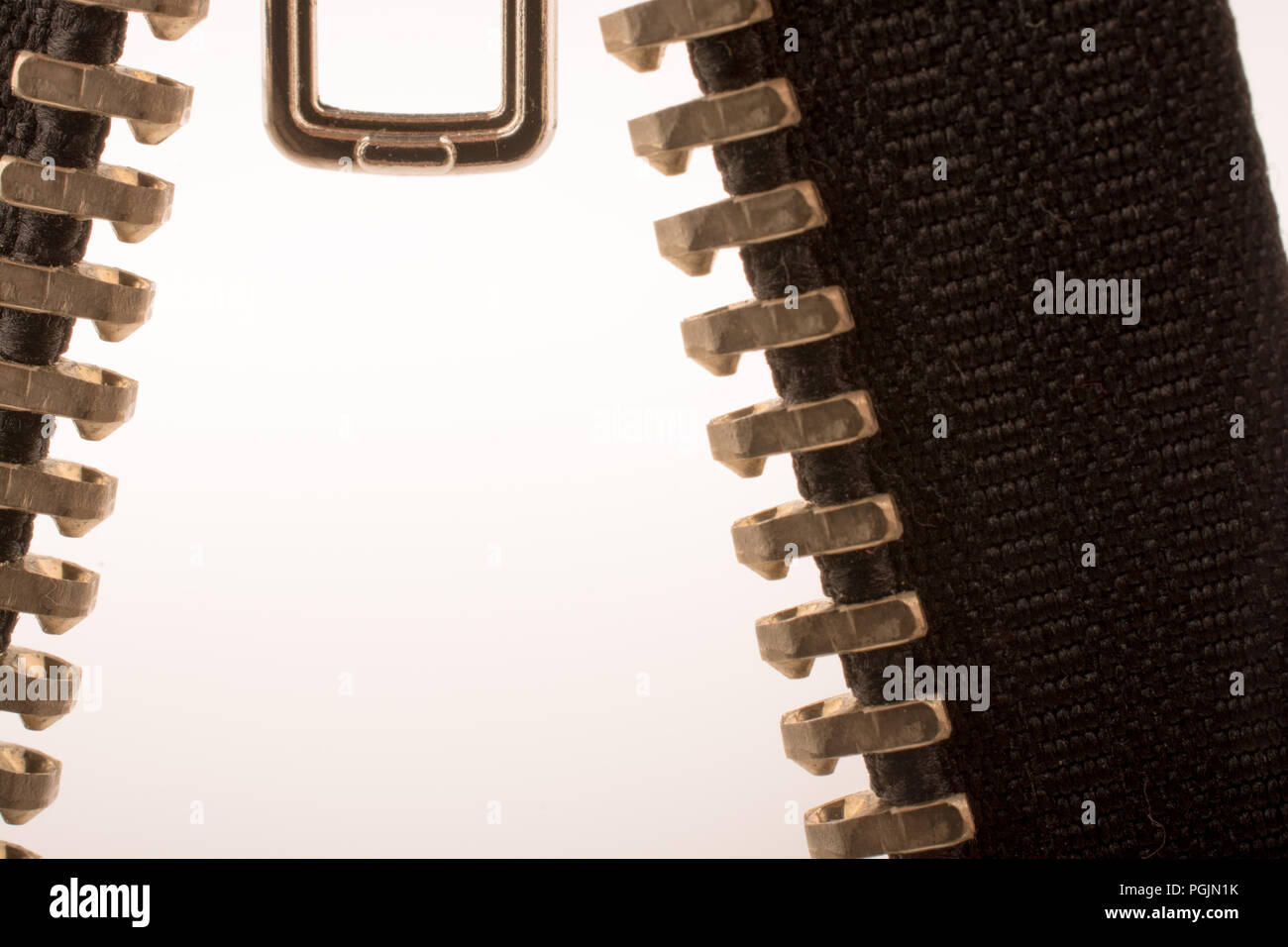 Color zipper on a white background Stock Photo - Alamy