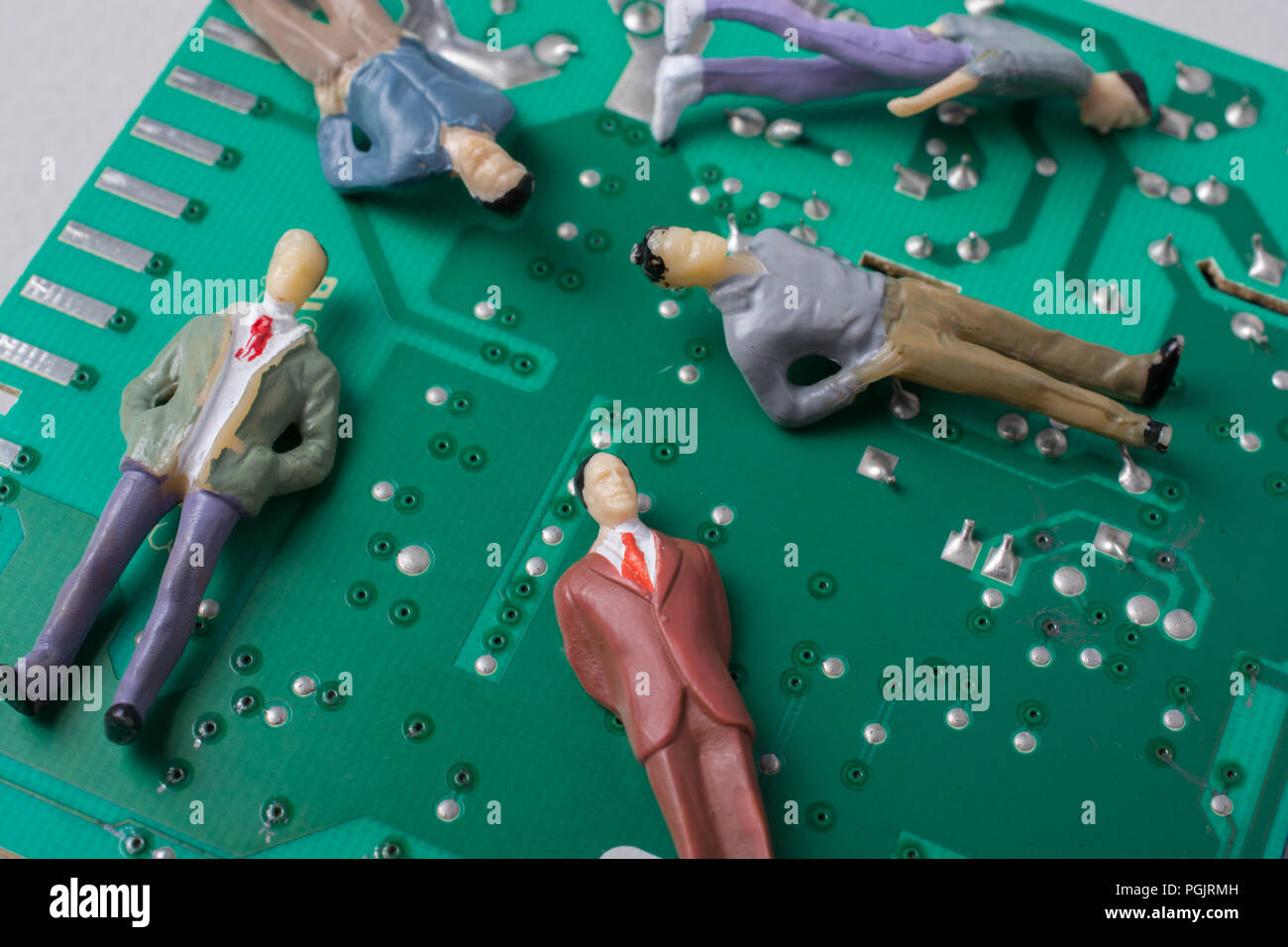 Figurine miniature circuit hi-res stock photography and images - Alamy