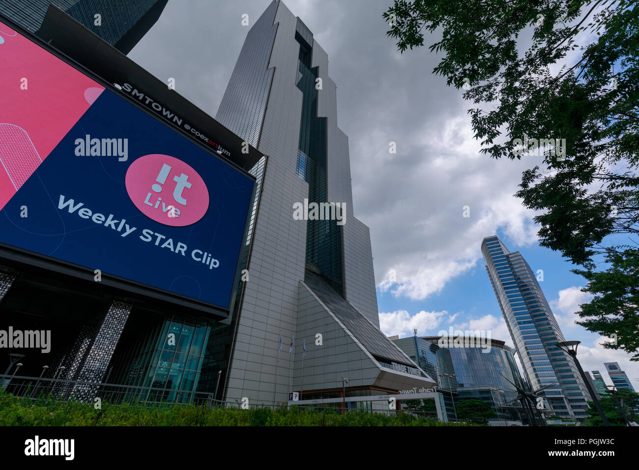 Seoul, South Korea - Jul 21, 2018 : WTC Seoul Trade Tower and Coex ...