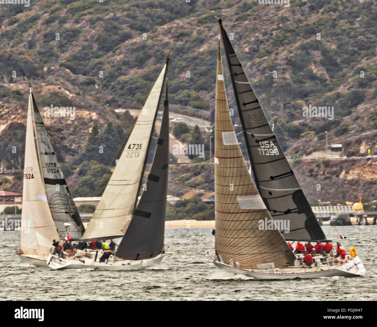 Tacking upwind hi-res stock photography and images - Alamy