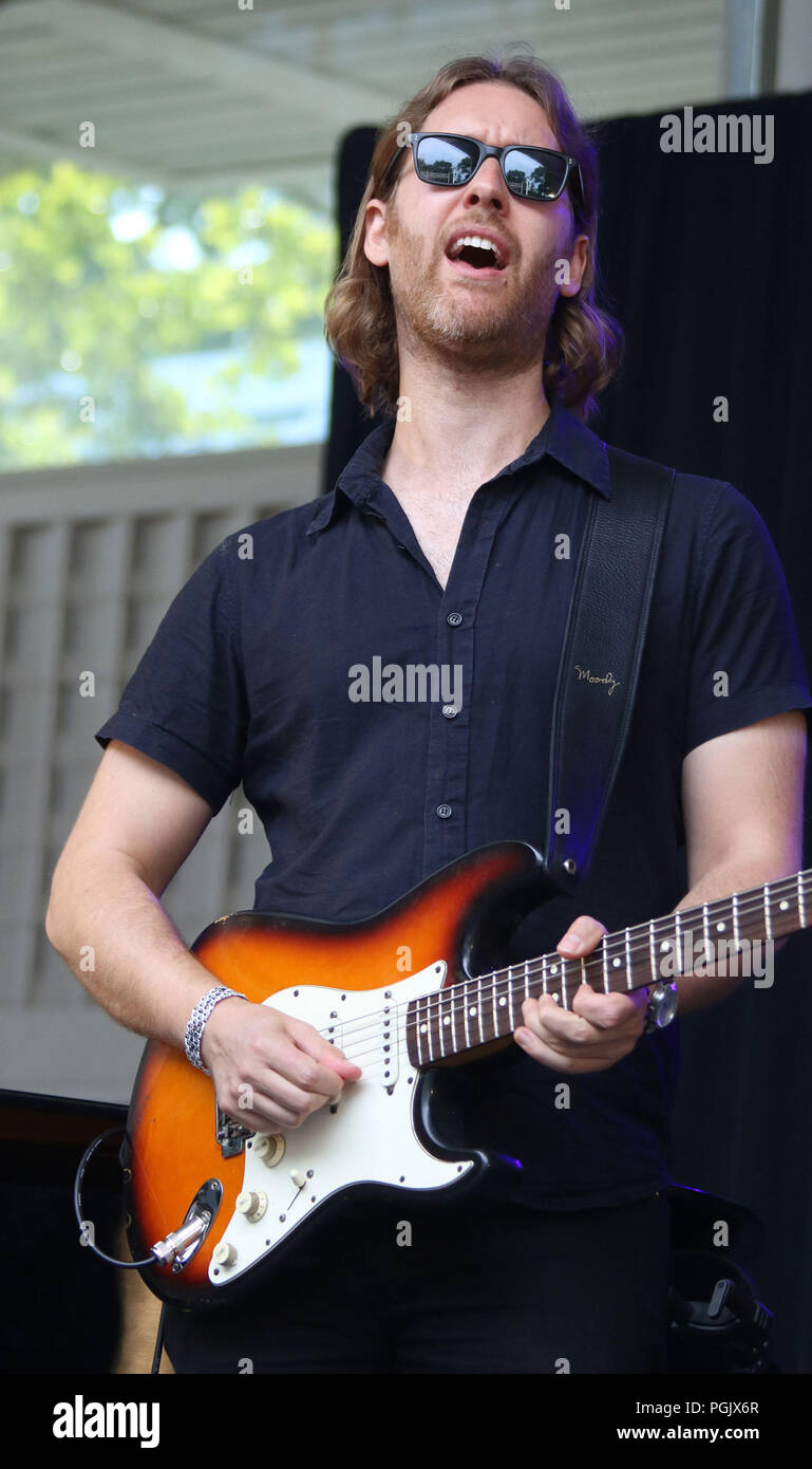 August 25, 2018 - New York City, New York, U.S. - Jazz guitarist NIR ...