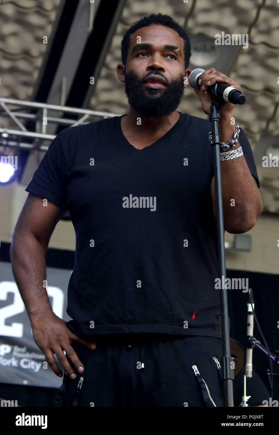 New York City, New York, USA. 25th Aug, 2018. Rapper PHAROAHE MONCH ...