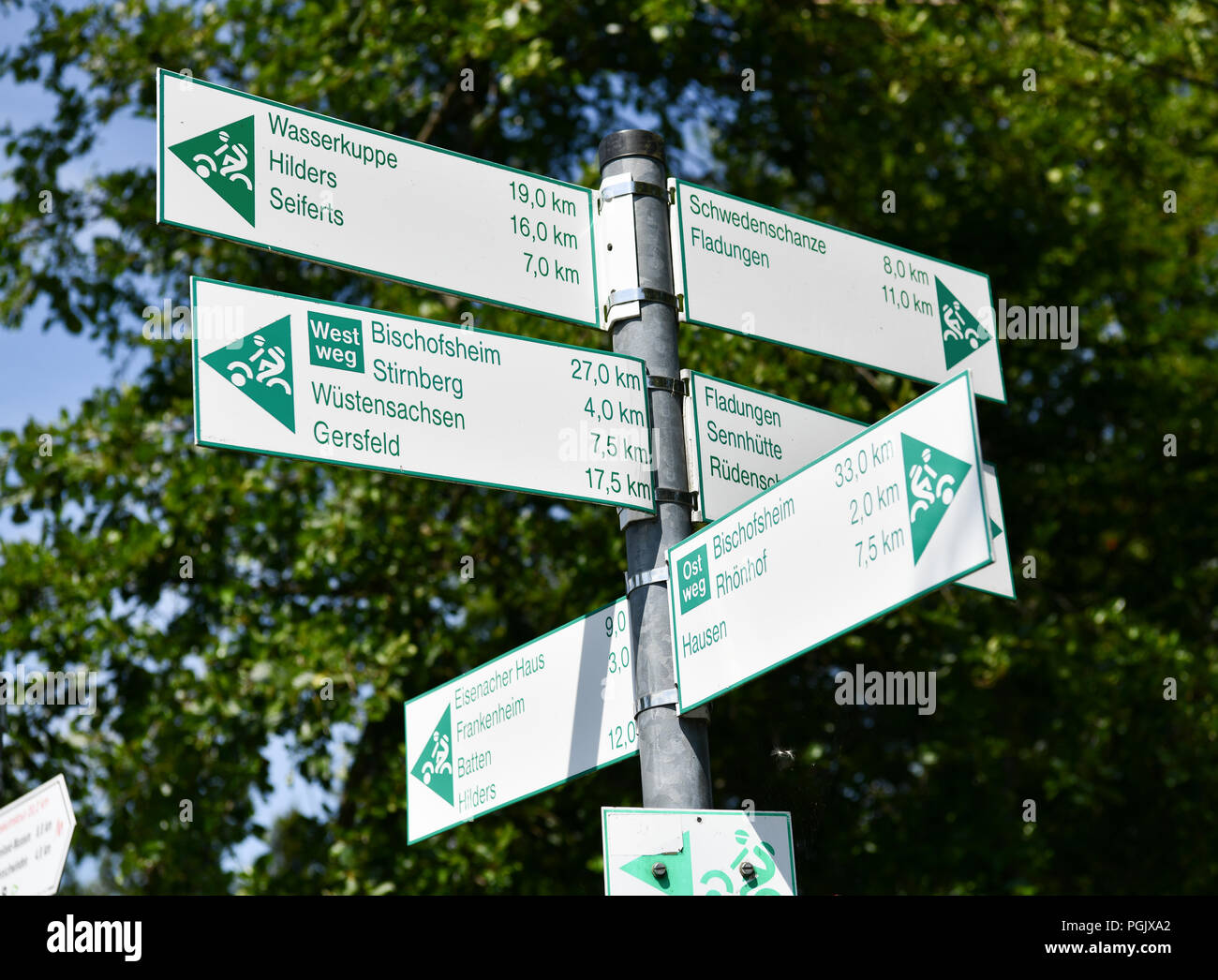 Bavarian rhon nature park hi-res stock photography and images - Alamy