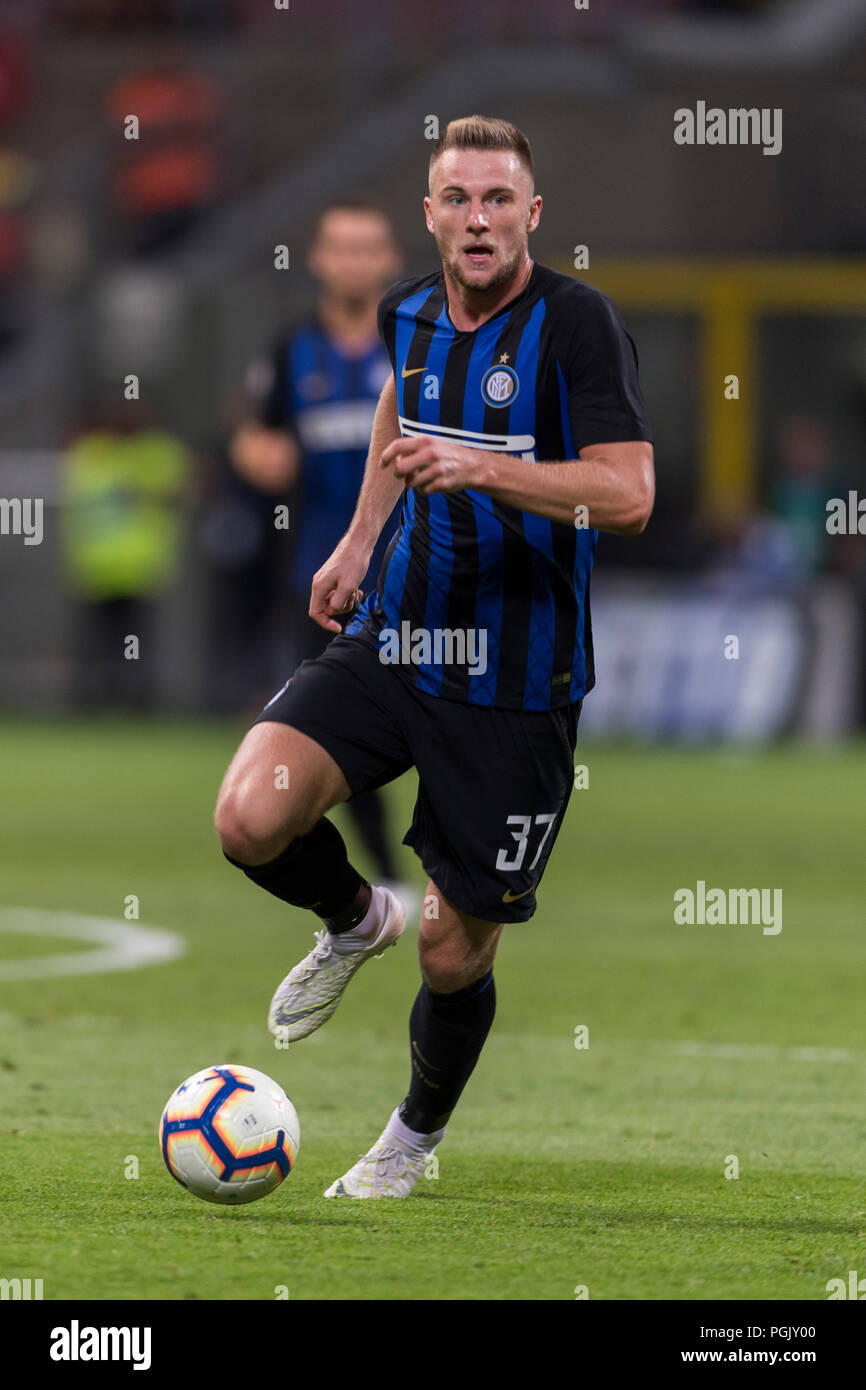 Milan Skriniar (Inter) during the Italian "Serie A" match between Inter ...