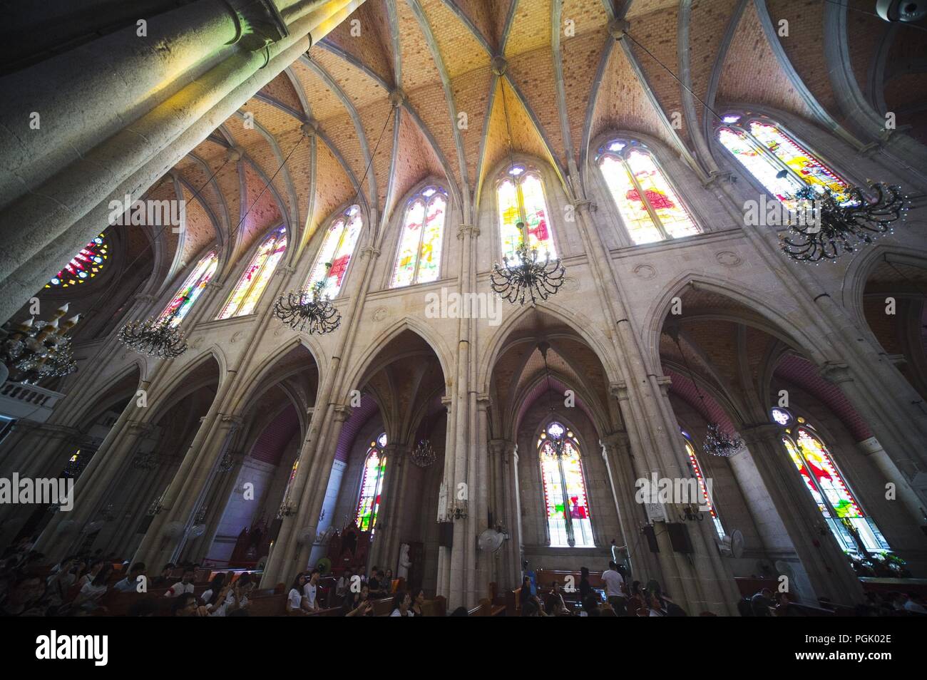 Guangzh, Guangzh, China. 27th Aug, 2018. Guangzhou, CHINA-Sacred Heart ...
