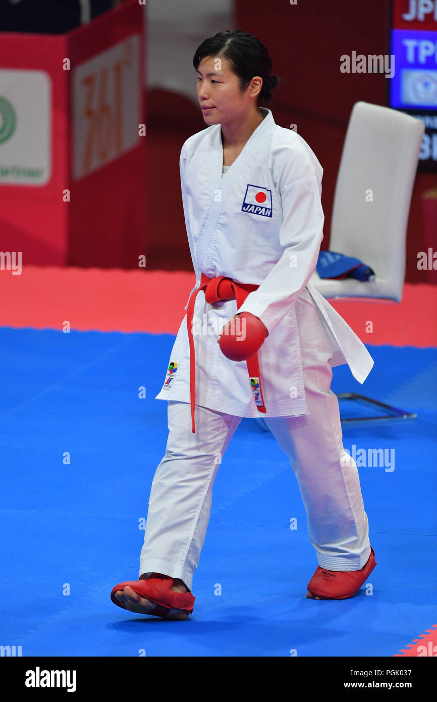 Jakarta, Indonesia. Credit: MATSUO. 25th Aug, 2018. Kayo Someya (JPN ...