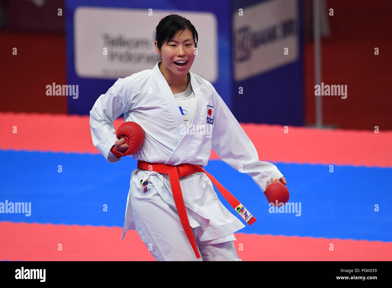 Jakarta, Indonesia. Credit: MATSUO. 25th Aug, 2018. Kayo Someya (JPN ...