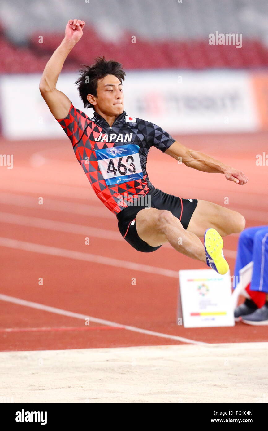 Jakarta, Indonesia. 26th Aug, 2018. Yuki Hashioka (JPN) Athletics : Men ...