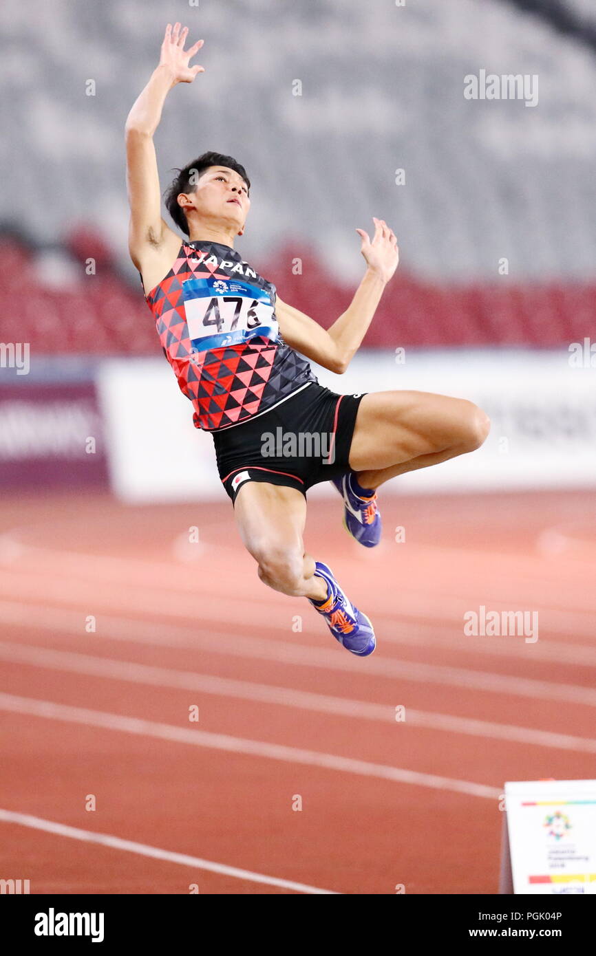 Jakarta, Indonesia. 26th Aug, 2018. Shotaro Shiroyama (JPN) Athletics ...