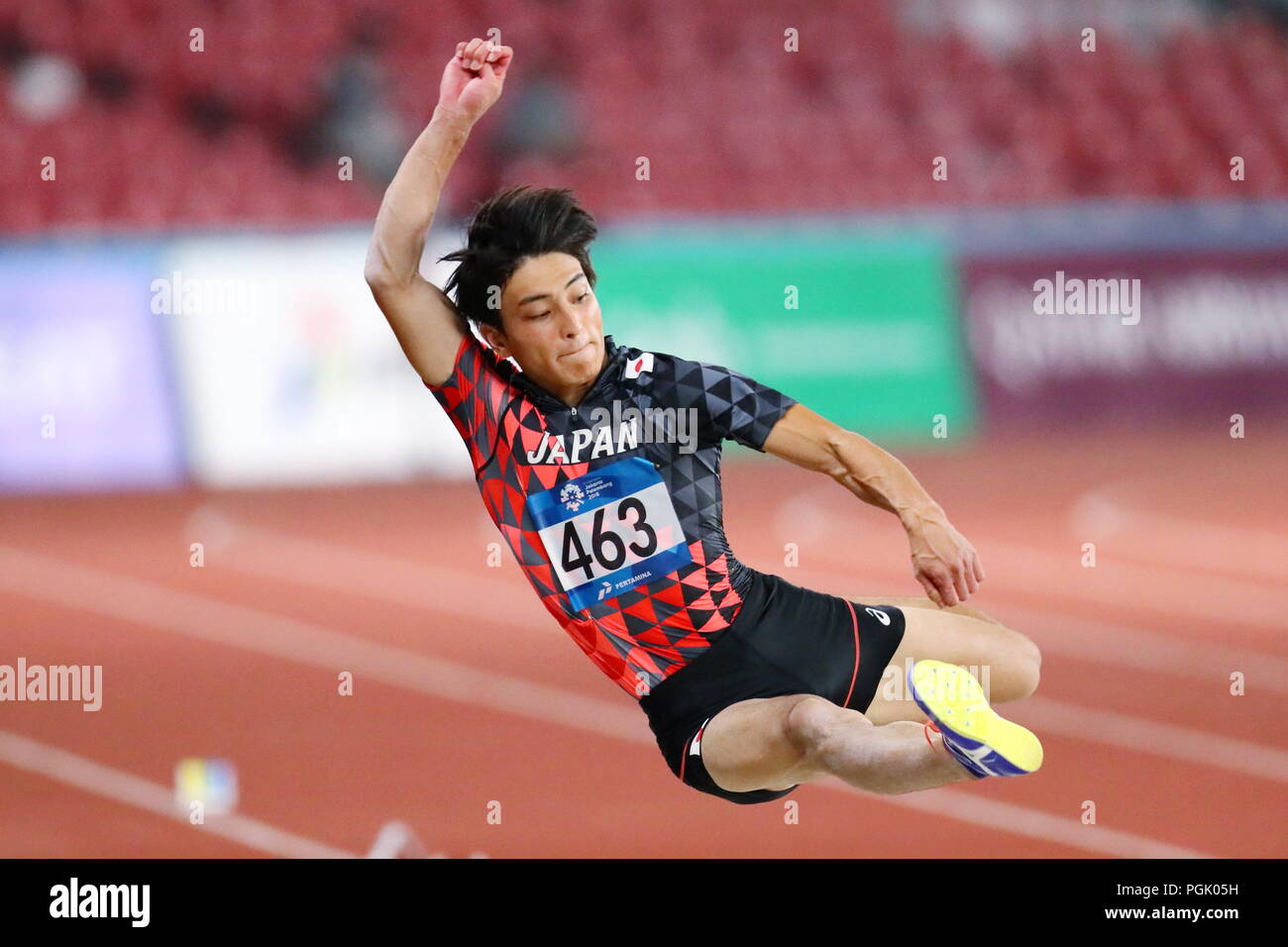 Jakarta, Indonesia. 26th Aug, 2018. Yuki Hashioka (JPN) Athletics : Men ...