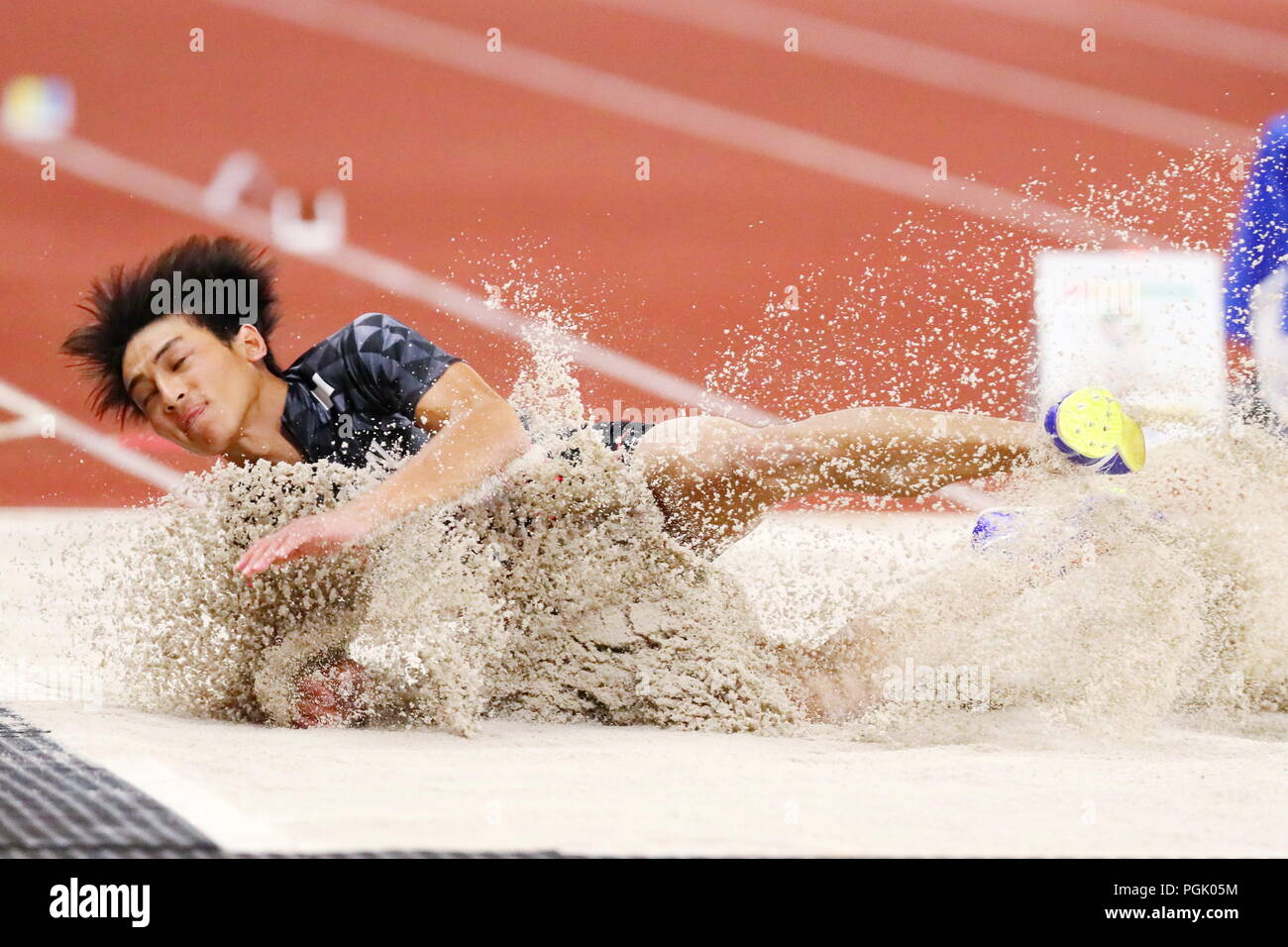 Jakarta, Indonesia. 26th Aug, 2018. Yuki Hashioka (JPN) Athletics : Men ...
