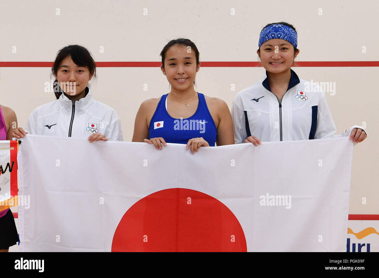 Jakarta, Indonesia. Credit: MATSUO. 27th Aug, 2018. -R) Risa Sugimoto ...