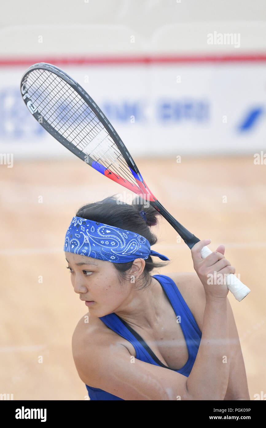 Jakarta, Indonesia. Credit: MATSUO. 27th Aug, 2018. Satomi Watanabe ...