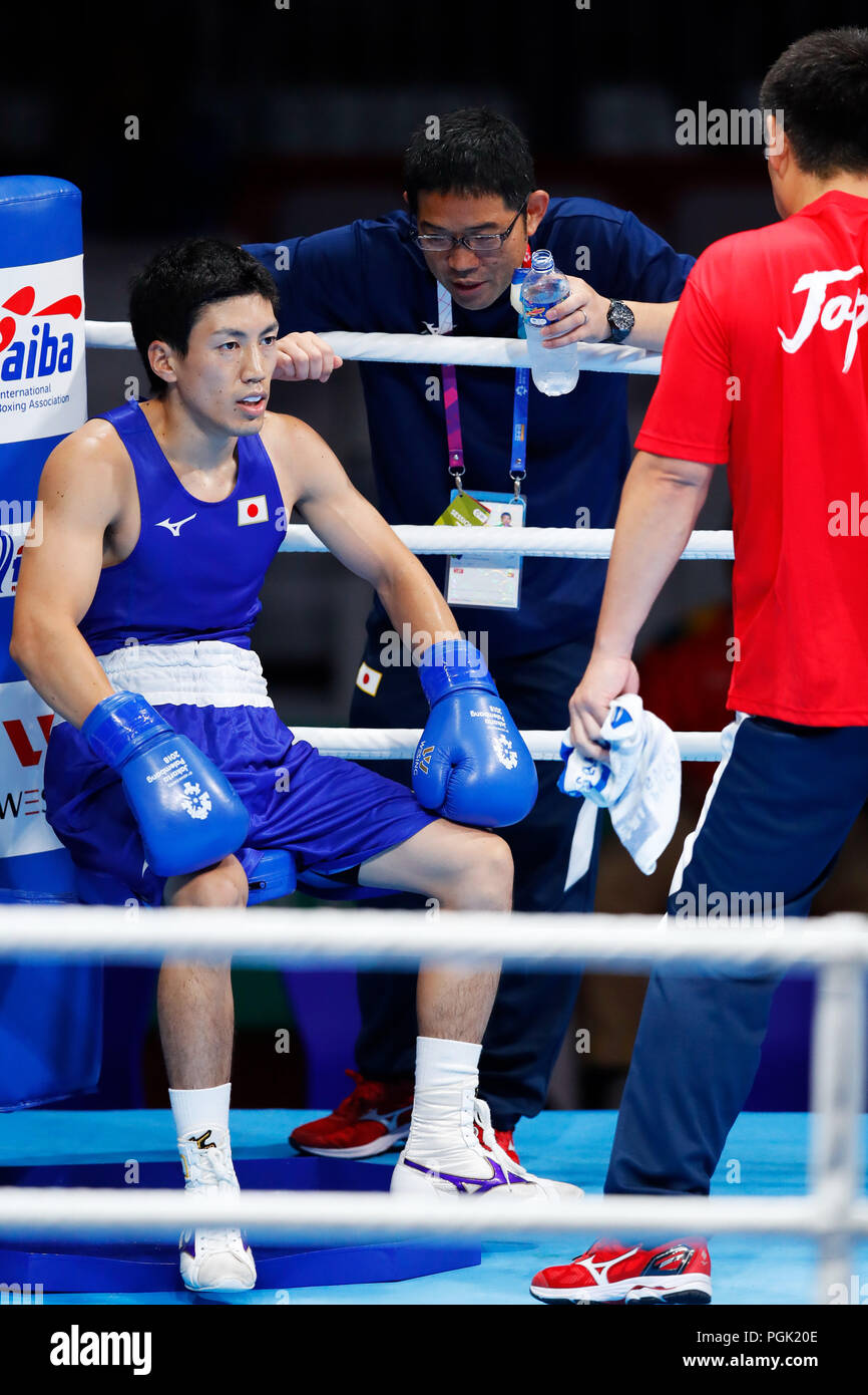 Jakarta, Indonesia. 27th Aug, 2018. Daisuke Narimatsu (JPN) Boxing ...