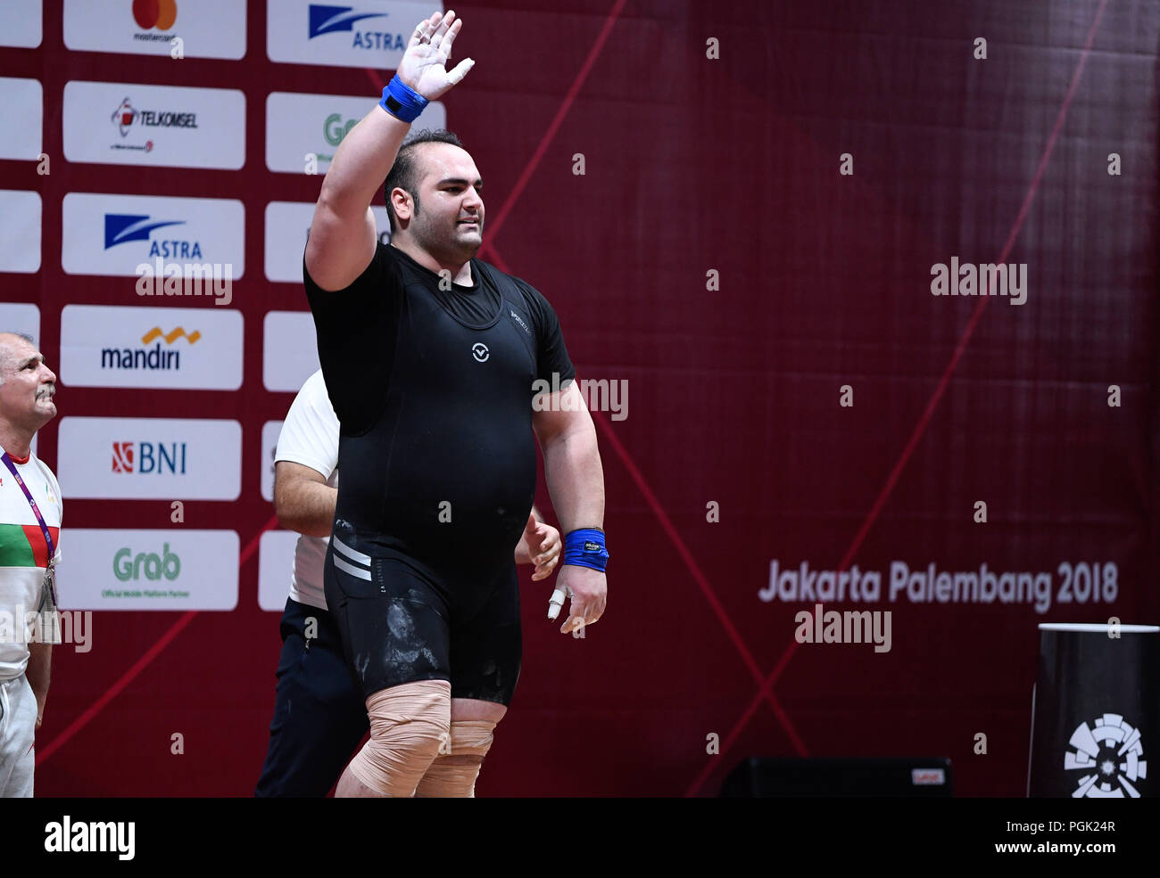 Jakarta, Indonesia. 27th Aug, 2018. Behdad Salimikordasiabi of Iran ...