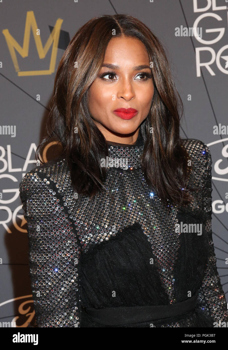 Black Lipstick On Ciara