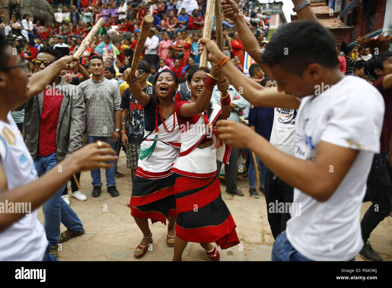 Gai jatra dance hi-res stock photography and images - Alamy