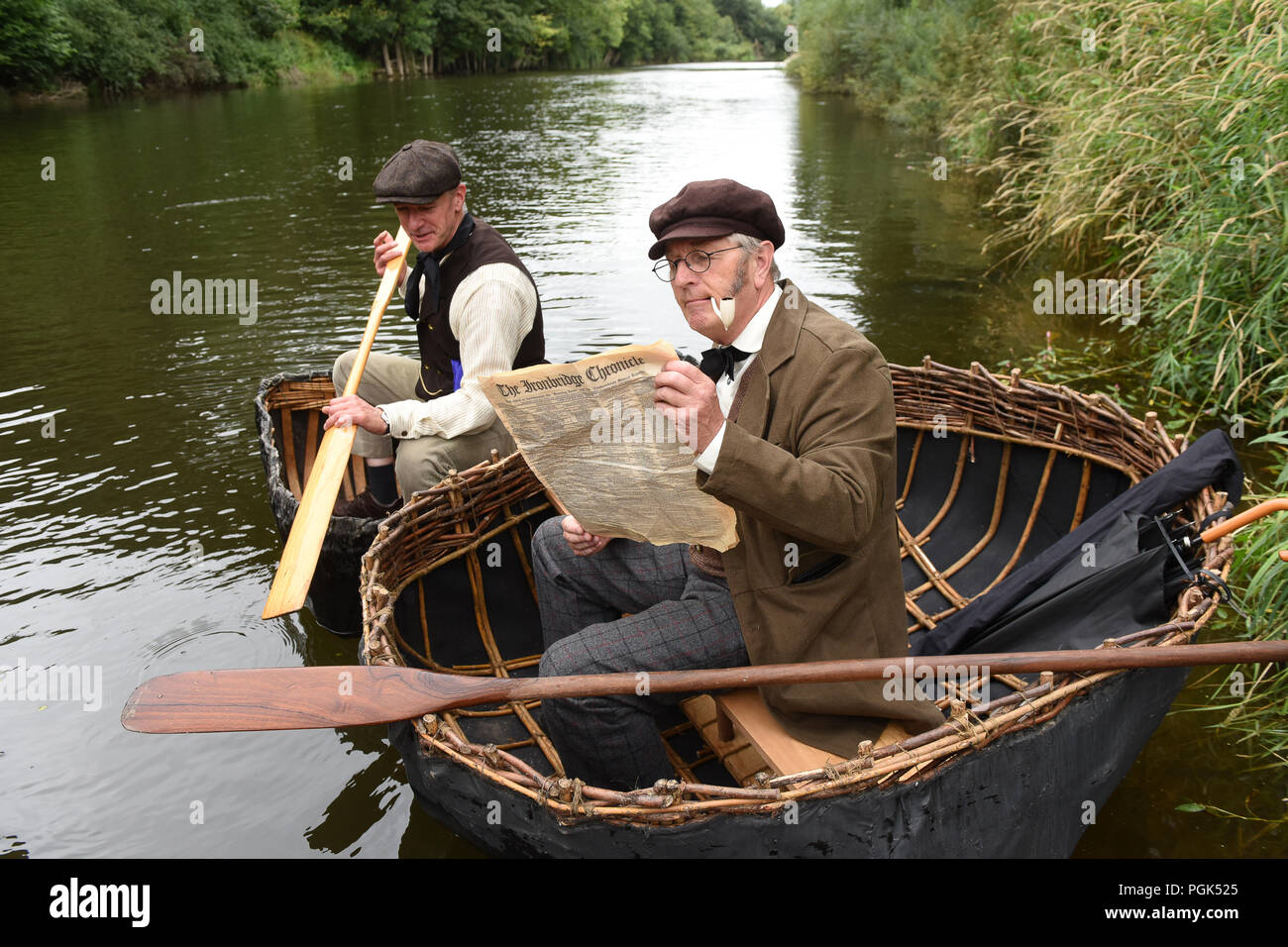 Time for a bit of nostalgia from coracle makers Richard Taylor and ...